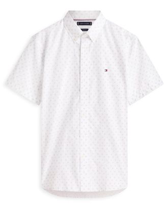 Tommy Hilfiger Kurzarmhemd THFlex aus Baumwolle mit Print, Regular Fit in