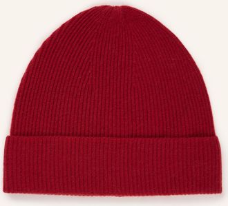 Darling Harbour Darling Harbour Cashmere-M&uuml;tze rot