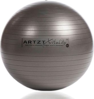 ARTZT Gymnastikball Plus Anthrazit, 65 cm