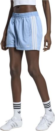 adidas Femme, Sport, Bleu, Taille: 34 FR Short en jean Summer Glow