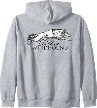 Creativemotions Windhund aus Seide Kapuzenjacke