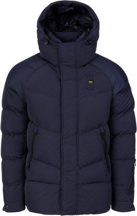 Blauer Winterjacke Crown Herren Mantel, Parka, Steppjacke, Anorak, Outdoorjacke