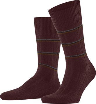 Falke Herren Lhasa Rib M So Wolle Kaschmir einfarbig Socken, Braun Cayenne 5950 Special Edition, 43-46