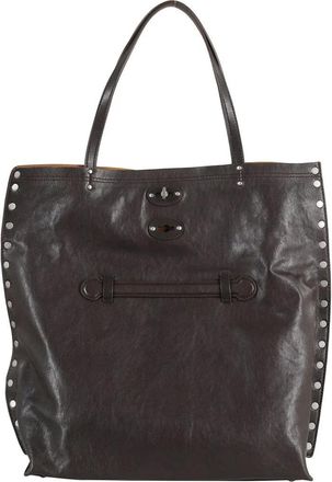 Zanellato Shopper & Totes - Strolling Charcoal Brown Leather Tote - Gr. unisize - in Schwarz - f&uuml;r Damen