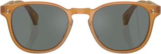 Oliver Peoples unisex, Accessoires, Orange, Taille: 51 MM Finley Esq Lunettes de soleil