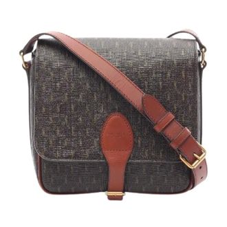 Saint Laurent Pre-owned Le Monogram PVC Coated Canvas Leather Shoulder Bag - Femme - Pre-owned - Brun - Taille: ONE Size