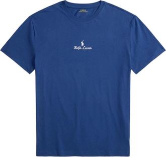 Polo Ralph Lauren Homme, Tops, Bleu, Taille: M Sscnclsm1 Short Sleeve T-Shirt