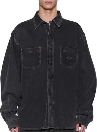 Ksubi Homme, Chemises, Noir, Taille: S Vulture Denim LS Shirt