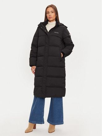 Guess Winterjacke W4BL26 WGII2 Schwarz Regular Fit