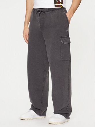 Guess Jogginghose M5RB18 KC2B1 Grau Regular Fit