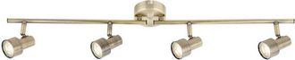 Globo Lighting Globo Lighting - Plafonnier lampe de salon lampe de plafond led m&eacute;tal couleur bronze orientable 80cm