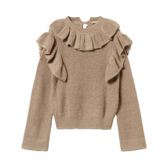 Twinset Damen, Strickwaren, Beige, MGr&ouml;&szlig;e