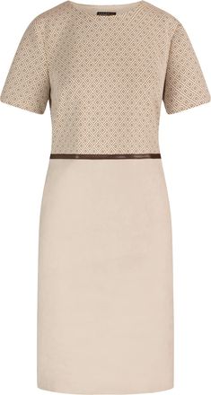 Apart Fashion Damen Kleid, Hellbeige-creme, 38 EU