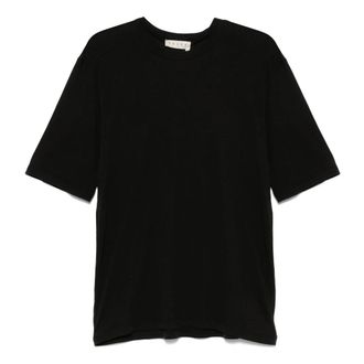 Paura Leyla Regular Fit T-Shirt - - Tops - Herren - Schwarzk - S