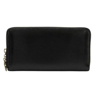 Gucci Portefeuille en cuir Pre-owned - Femme - Pre-owned - Noir - Taille: ONE Size