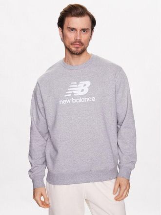 New Balance Sweatshirt MT31538 Grau Relaxed Fit