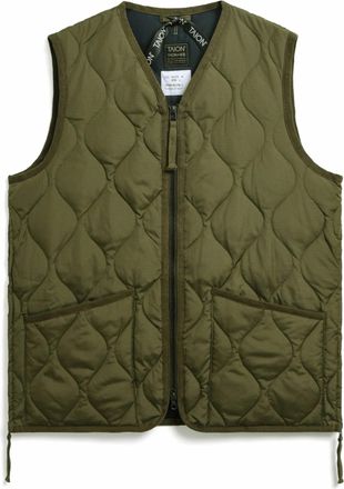 TAION Veste Militaire Sans Manche Unisexe Col V Taion