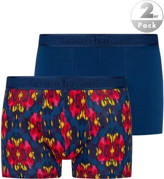 Bruno Banani Herren Unterw&auml;sche blau Baumwolle gemustert