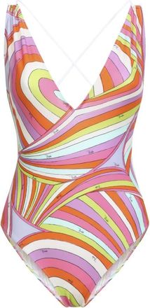 Pucci Femme, Maillots de bain, Multicolore, Taille: 40 FR Maillot de bain une pi&egrave;ce multicolore