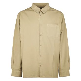 A.P.C. A.p.c., Homme, Chemises, Beige, Taille: M Malo Logo Shirt