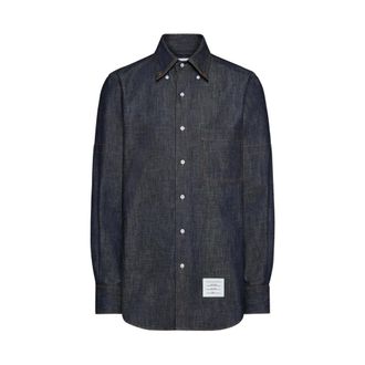Thom Browne Mwl435S F1105 415 - - Shirts - Herren - Blau - L