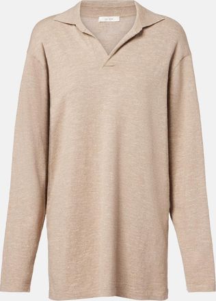 The Row Polo Niosa en coton et lin