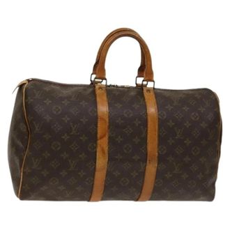 Louis Vuitton unisex, Pre-owned, Brun, Taille: ONE Size Sac Keepall Pre-owned