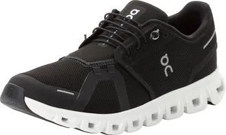 On Running Sneaker ON RUNNING ON RUNNING CLOUD 6, Herren, Gr. 44,5, schwarz-wei&szlig; (schwarz, wei&szlig;), Synthetik, Schuhe Sneaker, Topseller