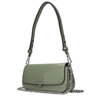 Tory Burch Leather Shoulder Bag - Green