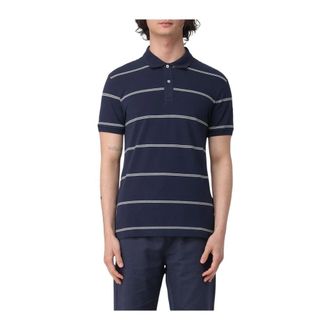 Colmar Gestreiftes Piqu&eacute;-Polo - - Sport - Herren - Blau - S