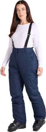 Mountain Warehouse Moon Skihose f&uuml;r Damen - Thermo-Schneehose, Outdoorhose f&uuml;r Damen, Verstellbarer Bund, mit abnehmbaren Hosentr&auml;gern, Skibekleidung, Weite Passform Mar