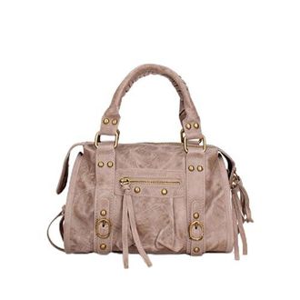 Gave Lux Sac &agrave; bandouli&egrave;re en daim v&eacute;ritable pour femme 25 x 15 x 10 cm