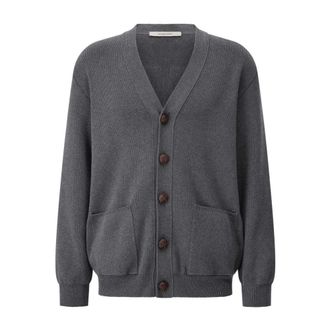 Golden Goose Homme, Pulls, Gris, Taille: M Cardigan Oversize Darryl