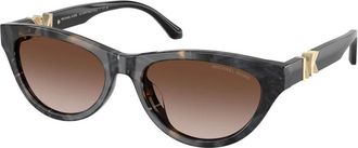 Michael Kors Lunettes de soleil Napa Valley - Femme - Accessoires - Noir - Taille: 54 MM