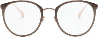 Linda Farrow Femme, Accessoires, Brun, Taille: 51 MM Calthorpe Optical Frame