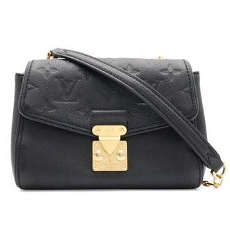 Louis Vuitton Pre-owned Saint Germain Monogram Empreinte Chain Shoulder Bag - - Pre-owned - Damen - Schwarzk - ONE SIZE