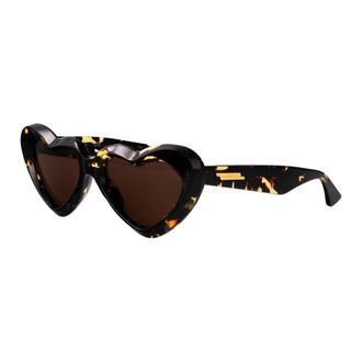 Bottega Veneta Lunettes de soleil - unisex - Accessoires - Brun - Taille: 55 MM