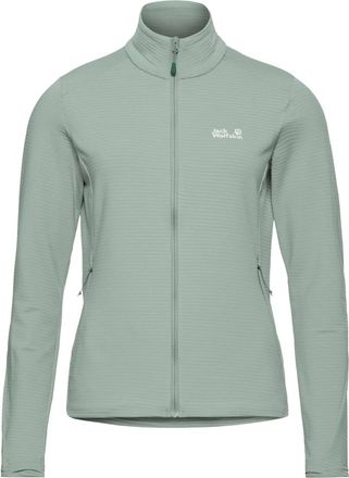 Jack Wolfskin Femme, Sport, Vert, Taille: 42 FR Litestride FZ Jacket