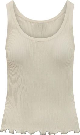 Pinko Pinko, Femme, Tops, Blanc, Taille: 40 FR D&eacute;bardeur c&ocirc;tel&eacute; avec logo