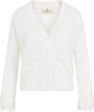 Ermanno Scervino Cardigan - Wei&szlig;