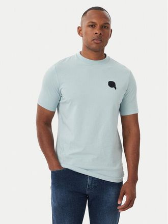 Karl Lagerfeld T-Shirt 755049 562235 Hellblau Regular Fit