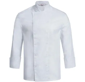 Greiff Kochjacke Greiff GASTRO MODA Herren Cuisine Basic Kochjacke Regular-Fit Wei&szlig; M