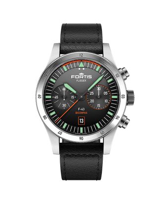 Fortis FLIEGER F-43 Bicompax Original Herrenuhr F4240005