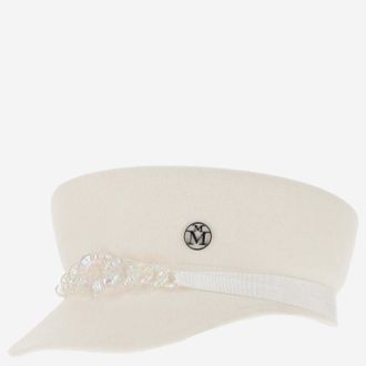 Maison Michel 110806001 Beret - White