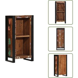 vidaXL Nachttisch 40x30x80 cm Altholz Massivholz - Nachttisch - Nachttische - Nachtschrank - Bettschrank