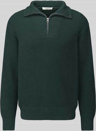 Selected Regular Fit Troyer aus reiner Baumwolle Modell DRY