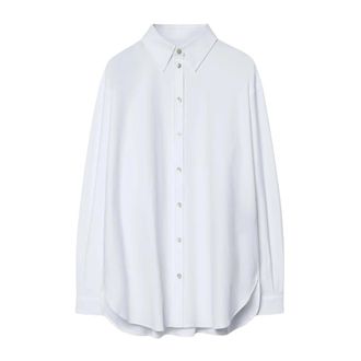 Roberto Ricci Design Oxford Jacquard Hemd - - Blouses & Shirts - Damen - Wei&szlig; - S