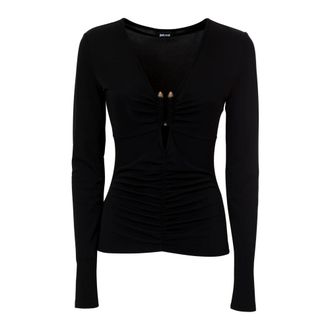 Just Cavalli T-Shirts und Polos - - Tops - Damen - Schwarzk - L