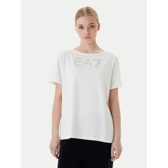 Emporio Armani T-Shirt 7W001098 AF14880 U1142 Wei&szlig; Slim Fit