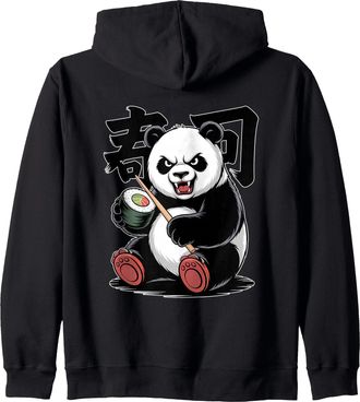 Shinkai Japanischer Panda, Sushi, Anime-Manga, Streetwear Kapuzenjacke